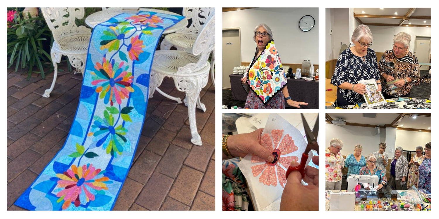 Machine Magic Decorative Stitch Applique Master Class with Deb Louie ...